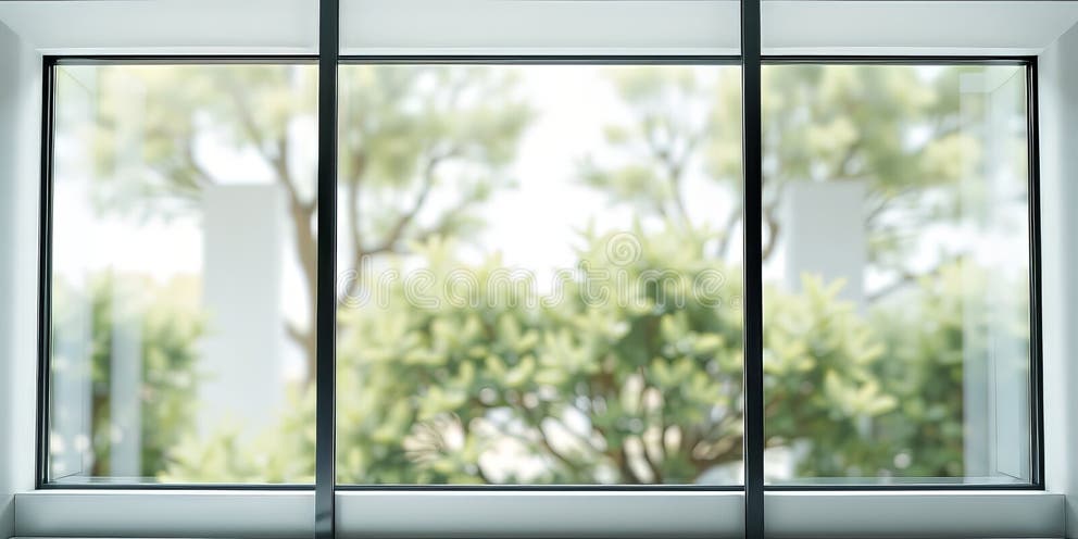 Modern Windowpane Mockup a HighQuality Digital Rendering for Design ...