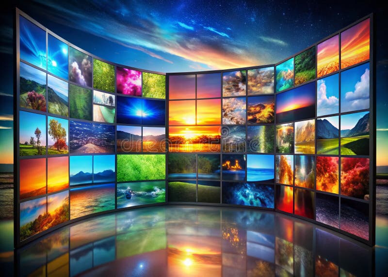 Stunning Multiscreen Slideshow Design Dynamic Double Exposure ...