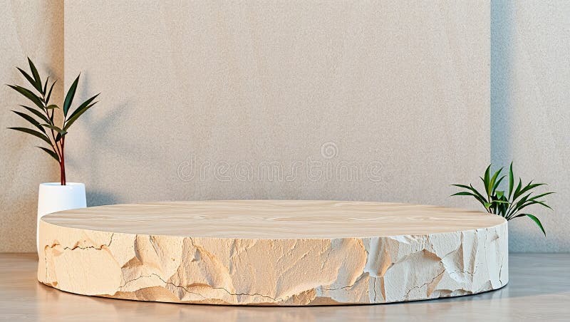Elegant Natural Stone Plinth a Versatile Photography Backdrop for ...