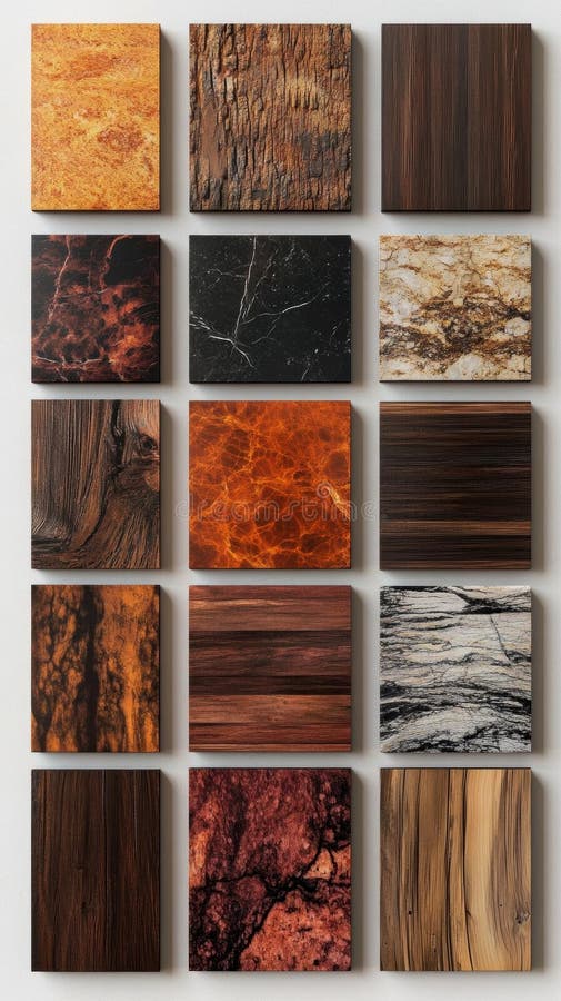 16 Stunning Natural Wood and Stone Textures for Interior Design Stock ...