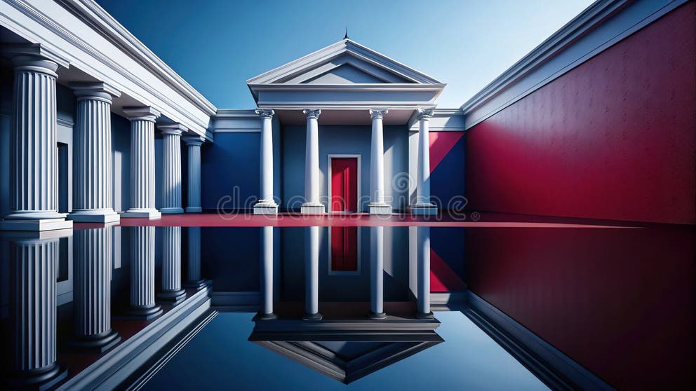 Stunning Navy Blue Gradient Background with Forced Perspective ...