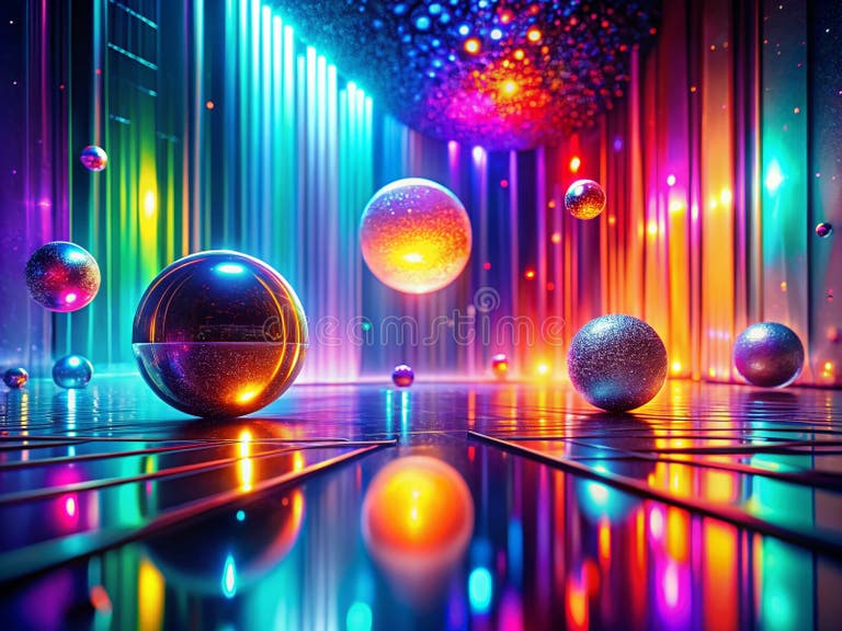 Stunning Neon Gradient Texture a Minimalist Sparkling Background for Digital Design Projects ...