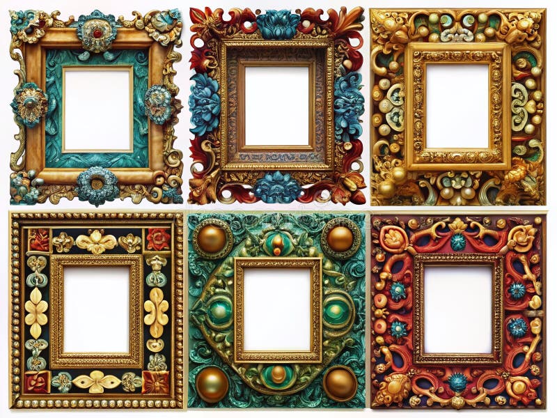 Stunning Night Photography Text Frames Elegant White Background Borders ...