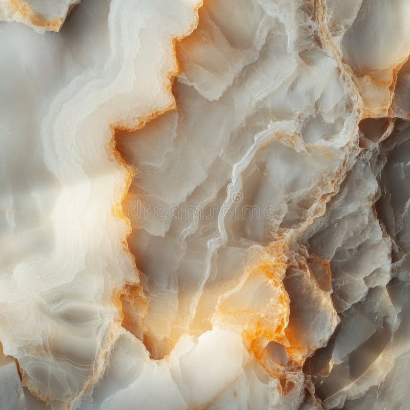 Stunning Onyx Stone Pattern Natural Orange White Marble Texture Stock ...