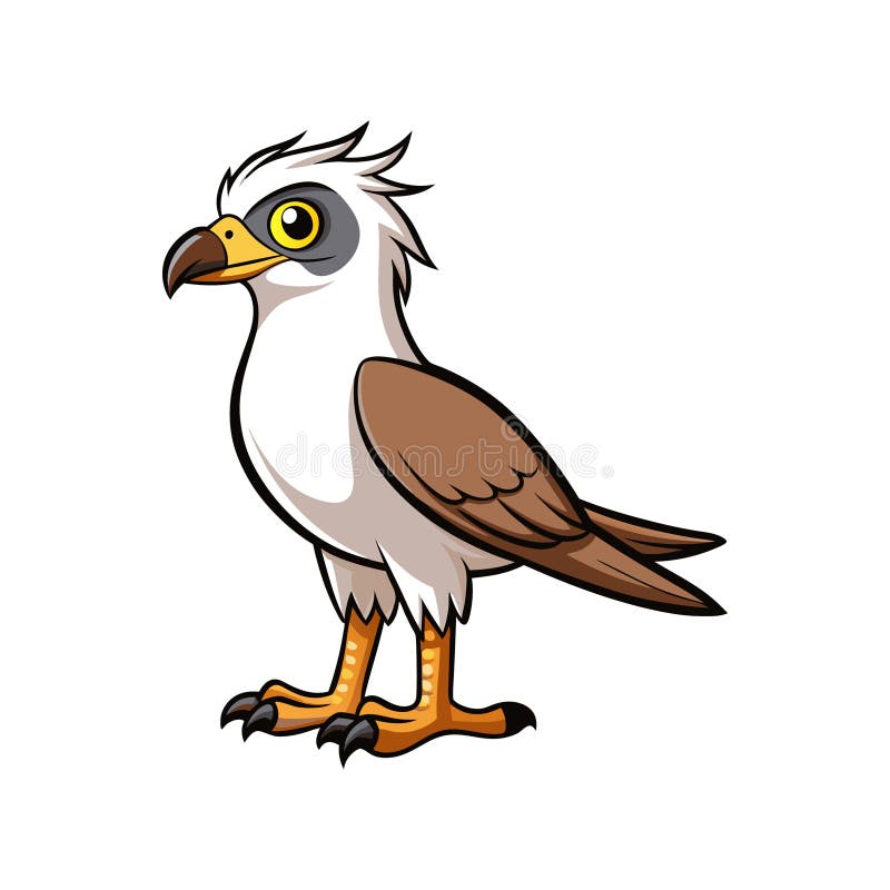 Stunning Osprey Bird Artwork in Color Stock Image - Illustration of ...