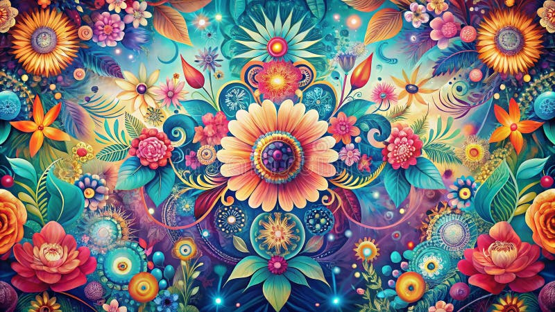 Tech Boho Wallpaper Stock Illustrations – 169 Tech Boho Wallpaper Stock ...