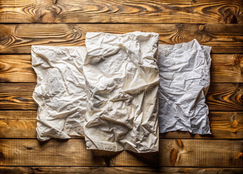 Stunning Panoramic Background Aesthetically Crumpled White Paper on ...