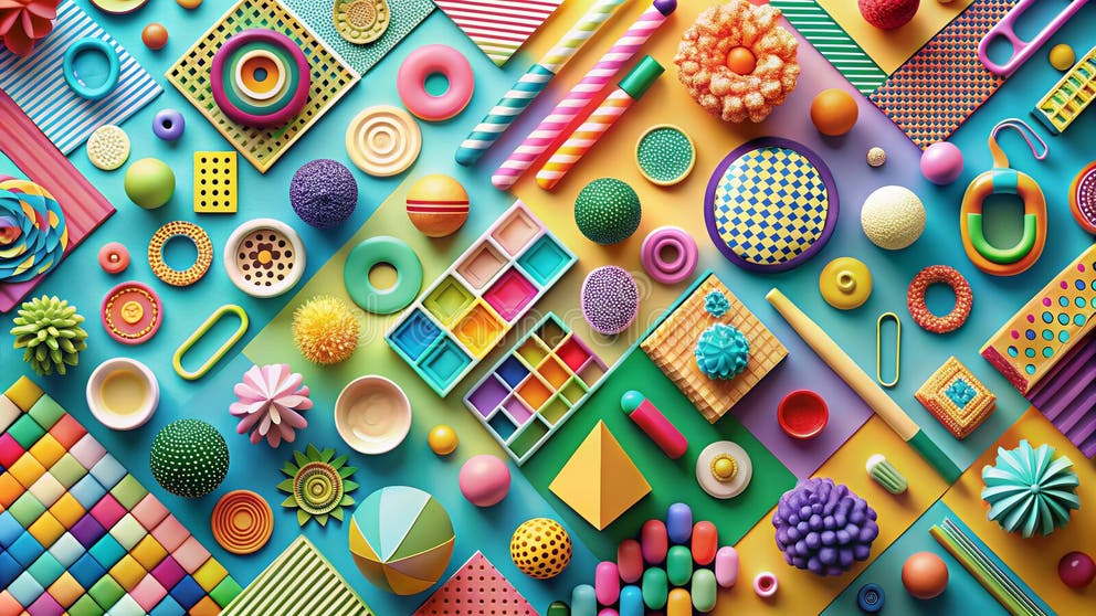 Stunning Panoramic Design Elements a Diverse Collection of Shapes ...