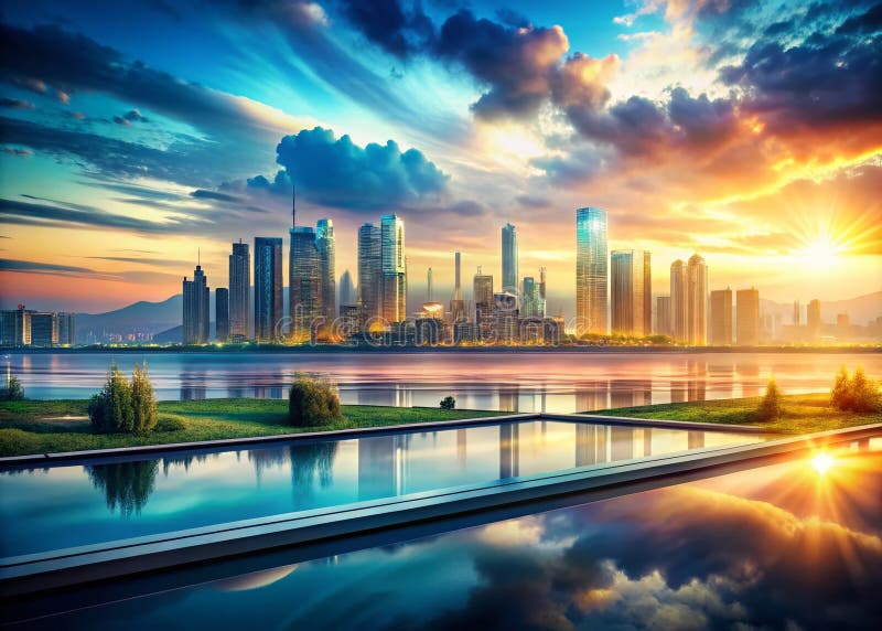 Stunning Panoramic Digital Design Inspiration Layered Technology ...