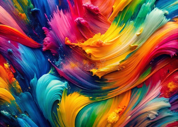 Stunning Panoramic Paint Pattern Background a Professional Visual for ...