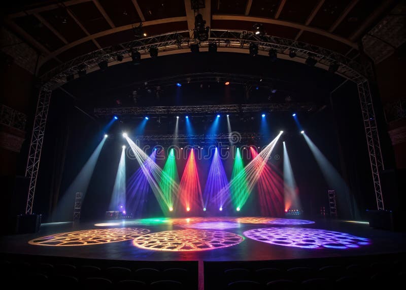 Stunning Panoramic Stage Design Dynamic Lighting and Projection Mapping ...