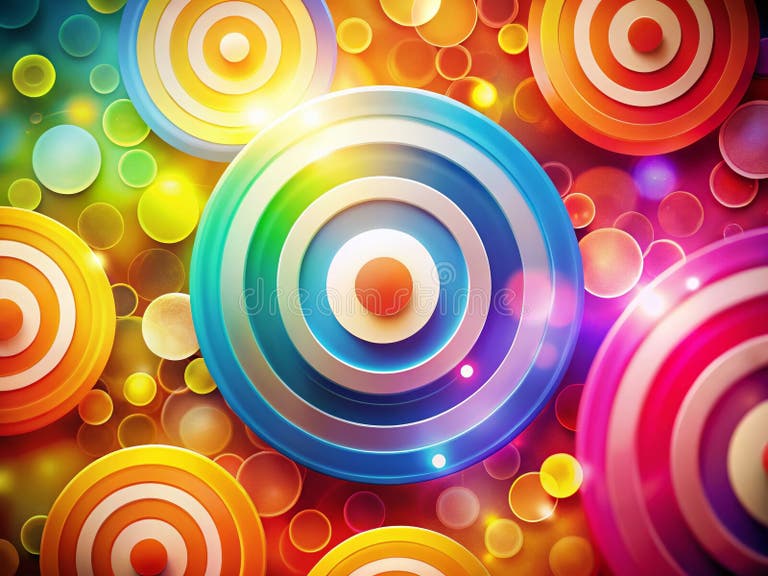 Stunning Panoramic Target Circles a Modern Design for Visualizing ...