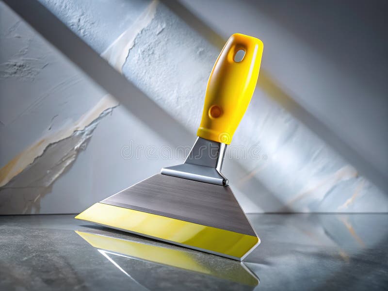 A Stunning Panoramic View of a Ceramic Paint Scraper Featuring a ...