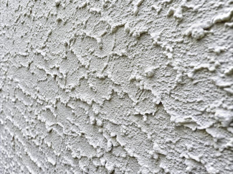 Stunning Panoramic View of a Textured White Cement Plaster Wall Ideal ...