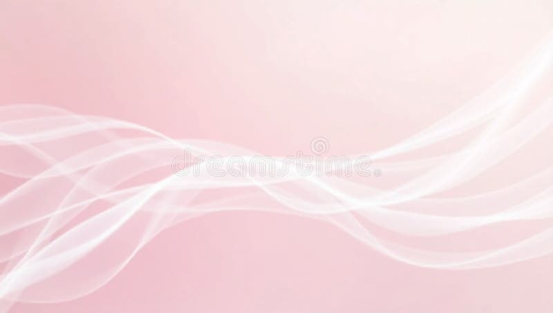 A Stunning Pastel Pink Background with Wavy Lines Stock Illustration ...