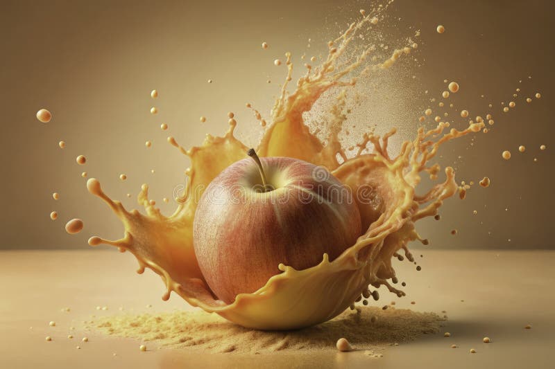 Stunning Peach Paint Splash a HighImpact Textured Background for ...