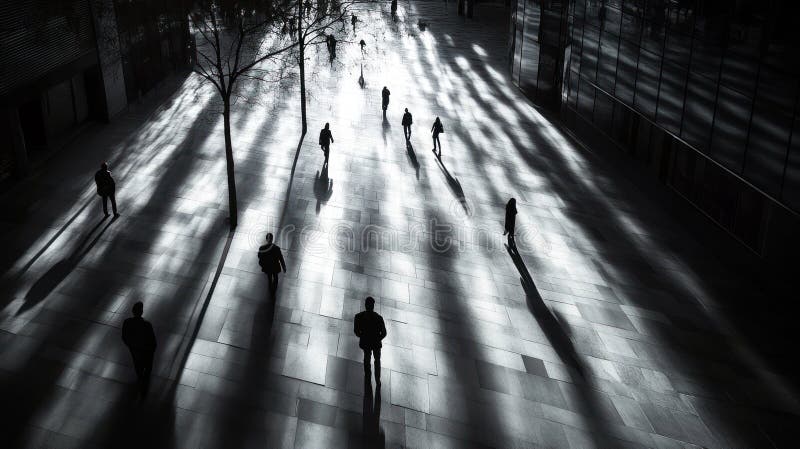 Urban Reflections: Exploring Dynamic Shadow Patterns and Shapes on ...