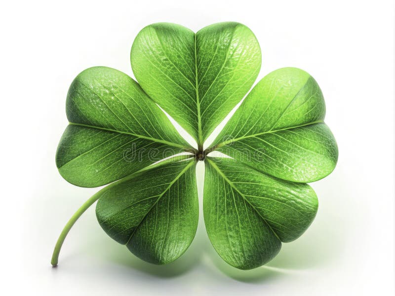 Crafted Three Dimensional Four Leaf Clover Stock Illustrations – 3 ...