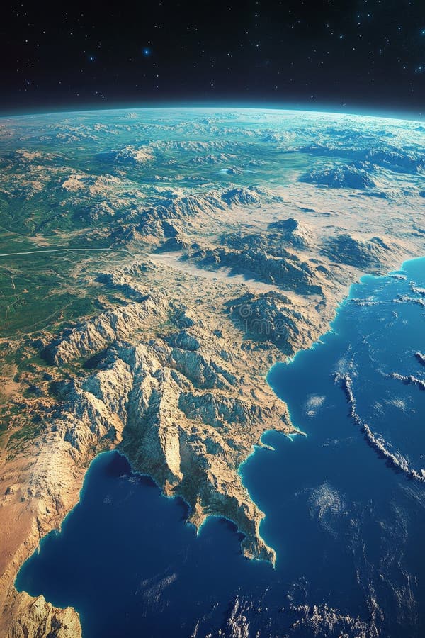Stunning Photorealistic 3d Visualization of Earth Highlighting Turkey ...