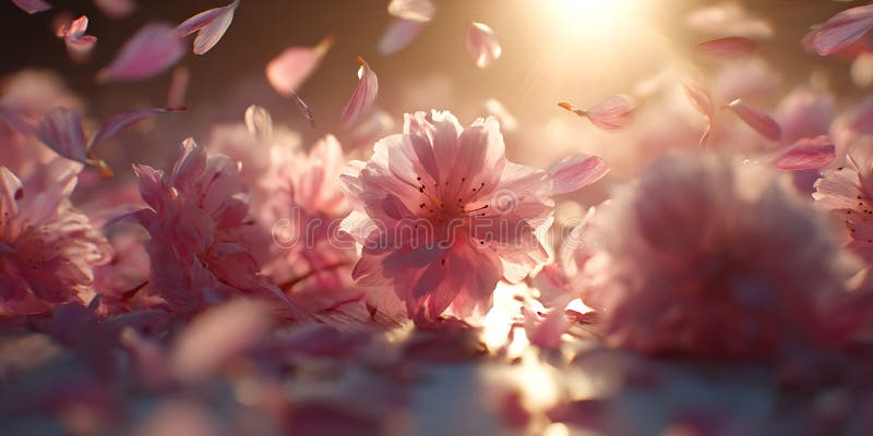 Stunning Pink Blossom Background Perfect for Spring Designs Stock ...