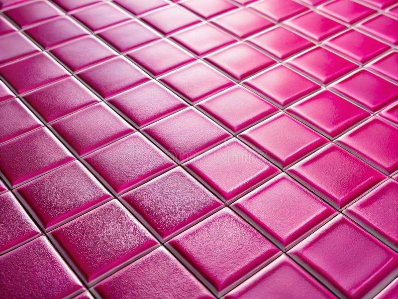 Stunning Pink Square Tile Texture Background a DepthofField Visual for ...