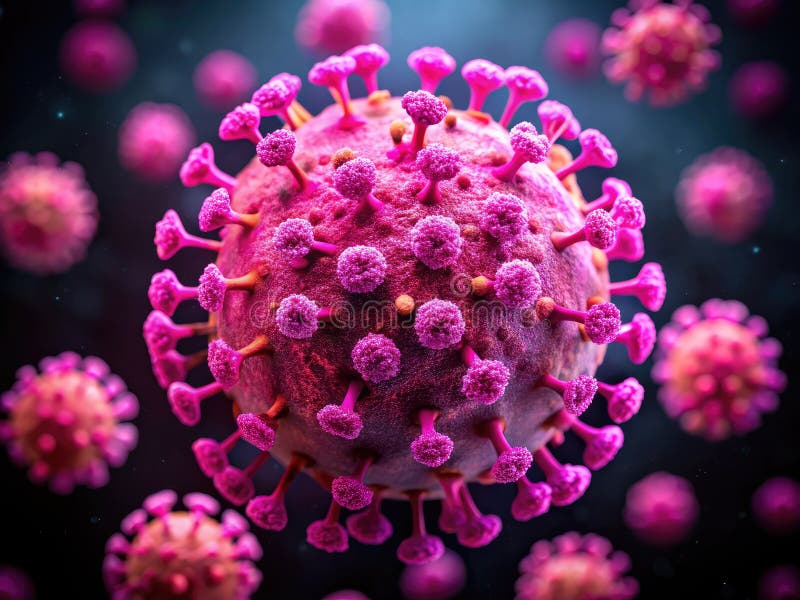 Stunning Pink Vibrancy in TiltShift Virus Microscopy a Microscopic View ...