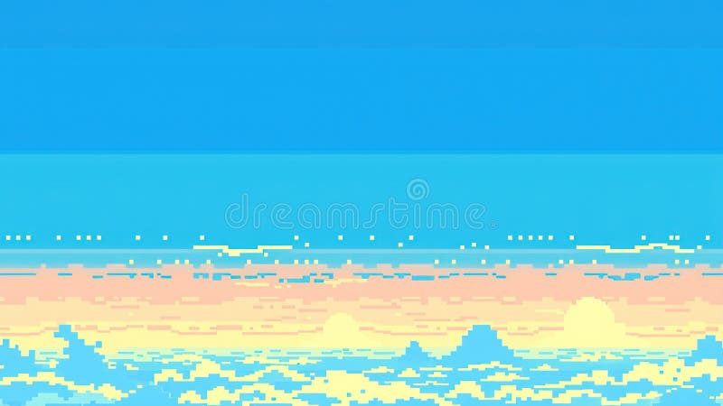 Stunning Pixelated Celestial Sky Art Abstract Background Design for ...