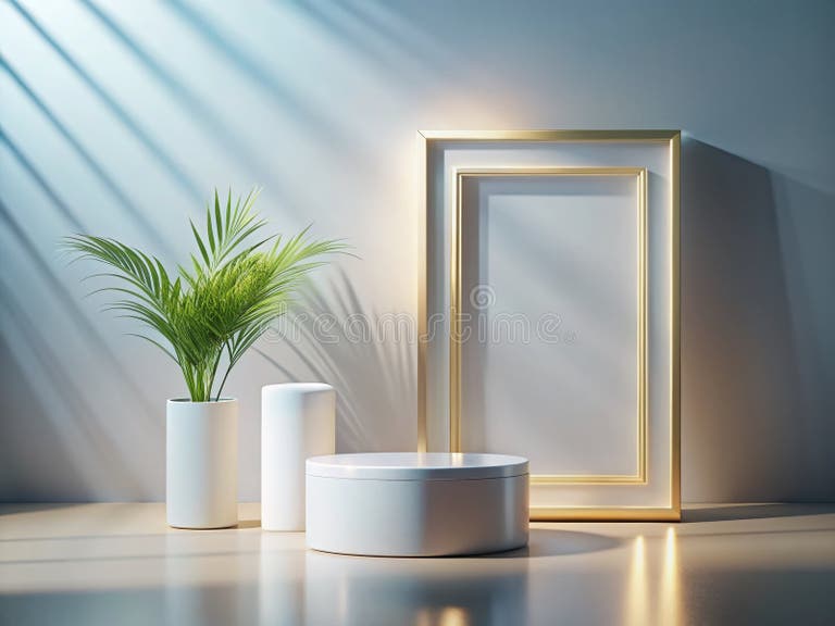 Stunning Product Presentation Elevated Display with Picture Frame Using ...