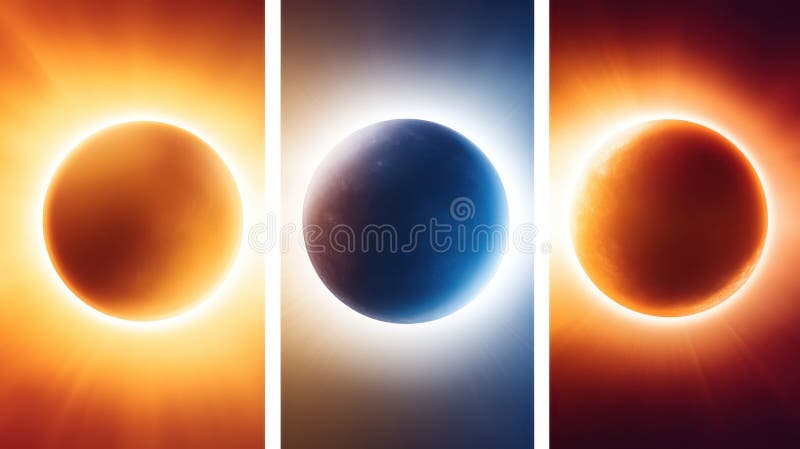 Stunning Progression of a Solar Eclipse Captured in Three Mesmerizing ...