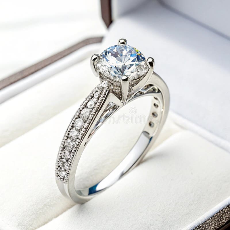 Stunning Promise Ring Isolated on Transparent Background Stock ...