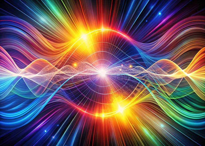 Stunning Quantum Refractograph a Visual Symphony of Wave Patterns ...