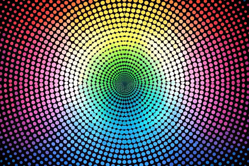 Stunning Radial Gradient Dot Background Abstract Dotted Design for ...