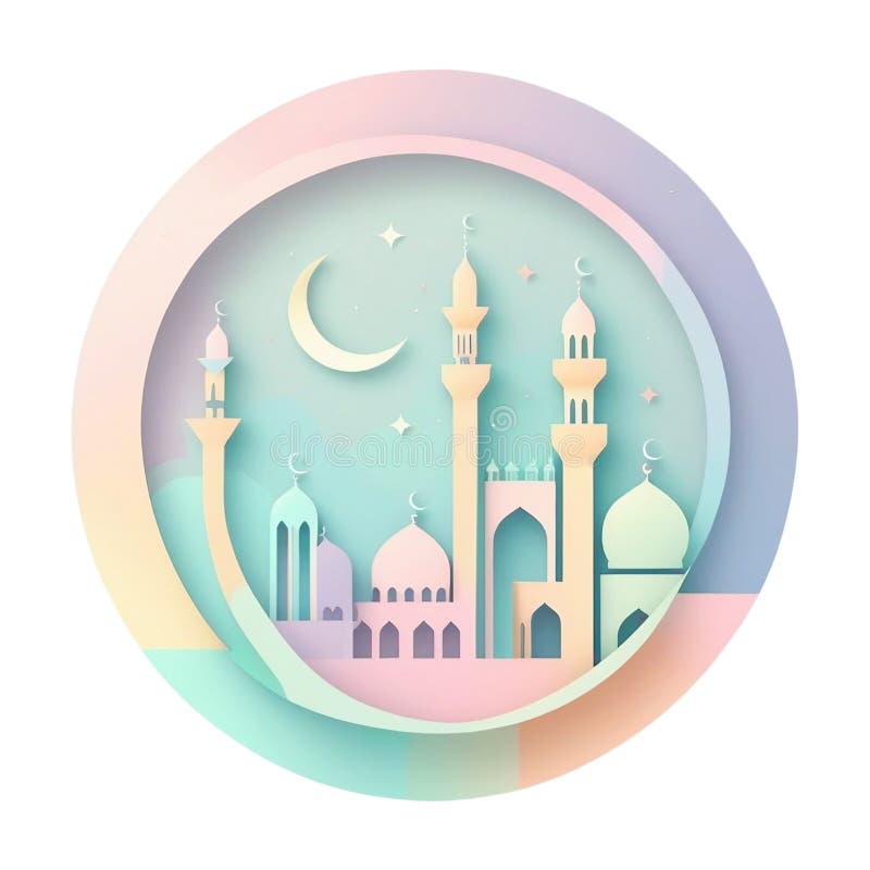 A Stunning Ramadan Typography Design, Stock Illustration - Illustration ...
