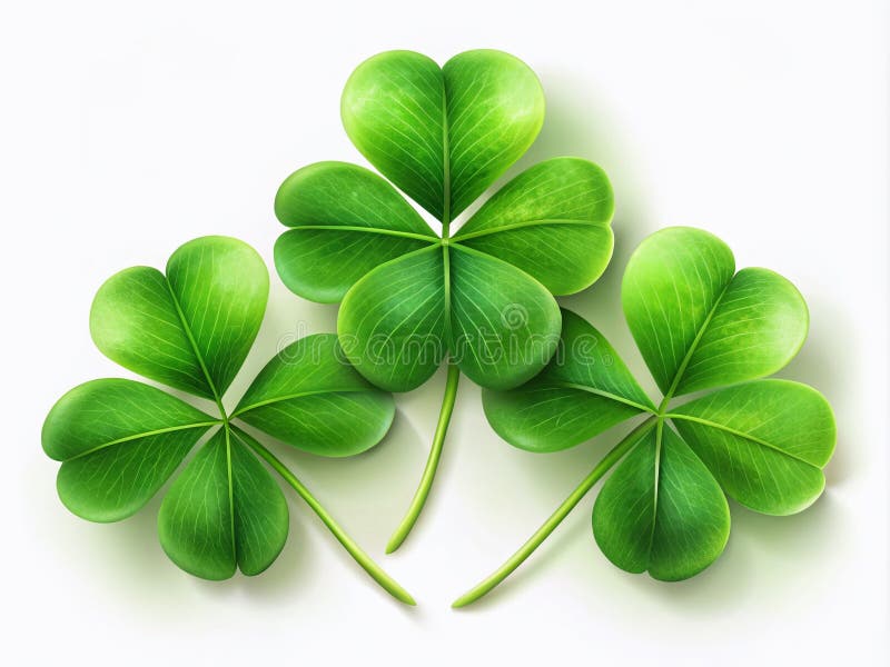 Stunning Realistic Clover Clipart for St. Patrick S Day Design Projects ...