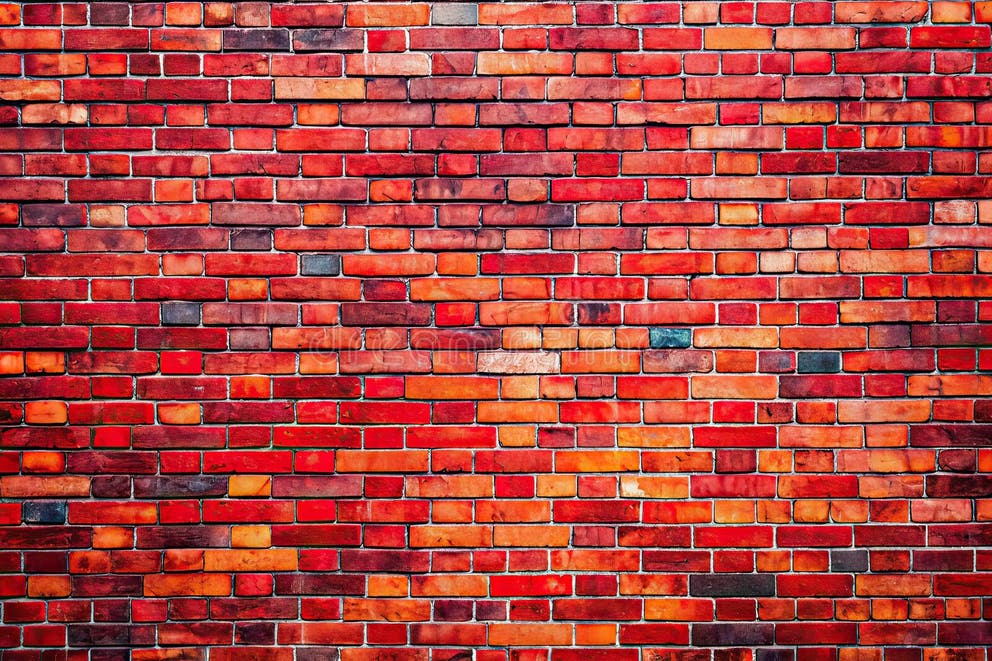 Stunning Red Brick Office Wall Pattern Photorealistic Visuals for ...
