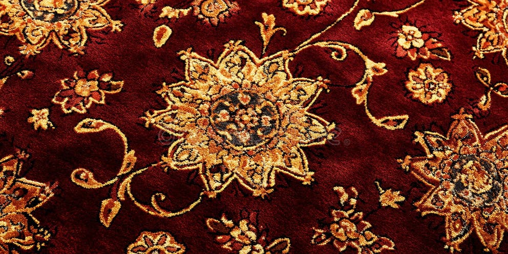 Stunning Red and Gold Carpet Texture: High-Resolution Background Image ...