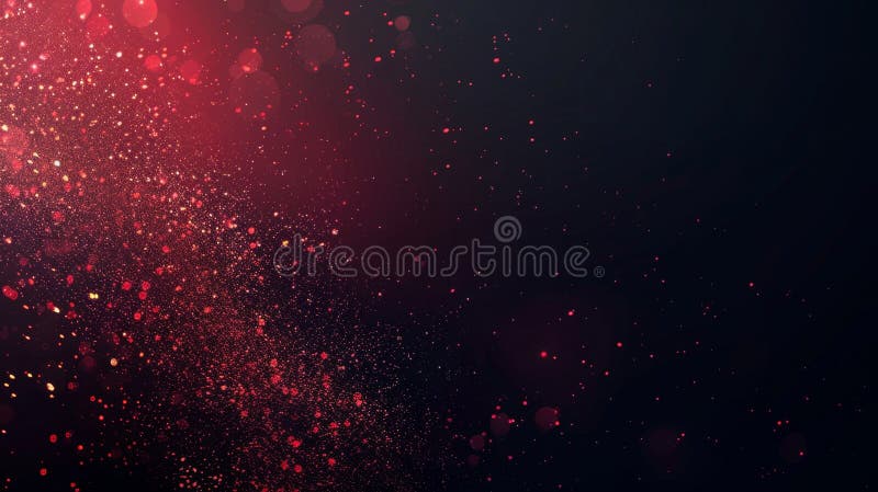 Stunning Red Light Particles Dark Background Generative Ai Stock Photos ...