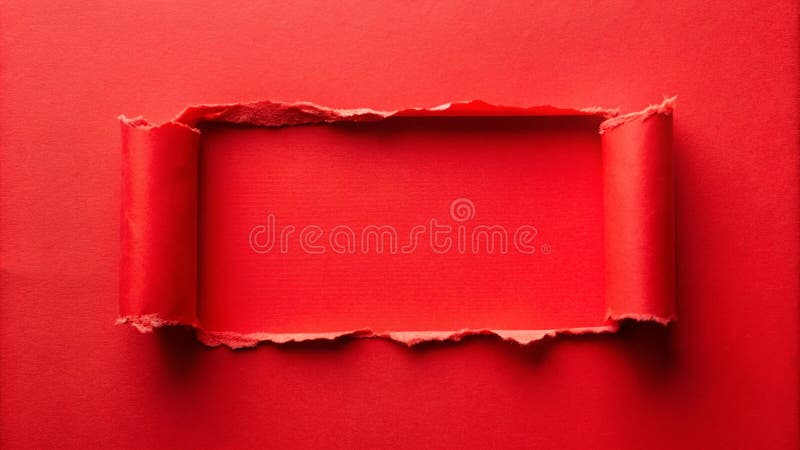 Stunning Red Ripped Paper Texture Background for Creative Ad Design or ...