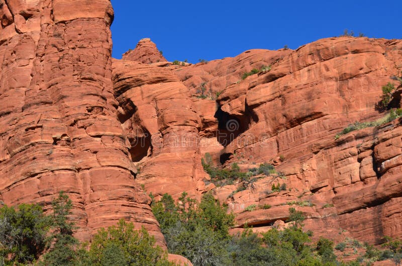 Stunning Red Rock Formations in Sedona Arizona Stock Image - Image of ...