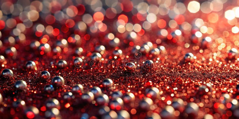Stunning Red and Silver Abstract Background a Luxurious Metallic ...