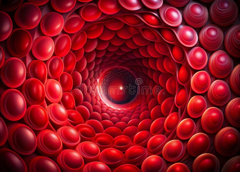 Stunning Red Swirl Texture Background Abstract Birds Eye View Design ...