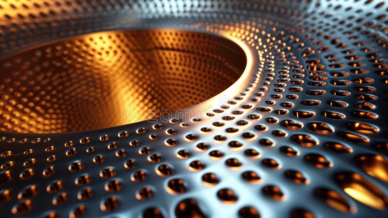 Reflective Metal Abstract Design - Seamless Loop Background Stock ...