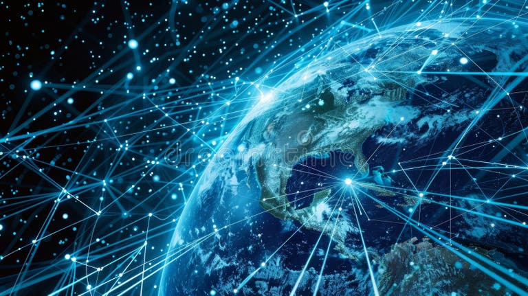 A Stunning Representation of Global Data Flow Highlighted through a ...