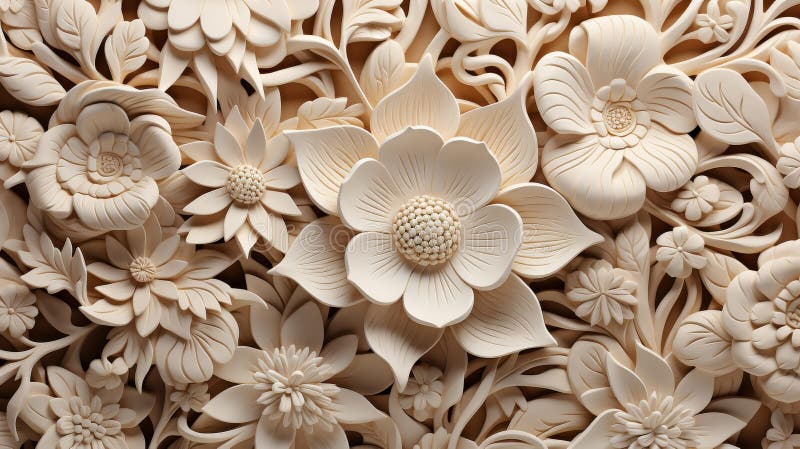 Stunning Reticulated Artwork with Intricate Patterns and Soft Hues in ...