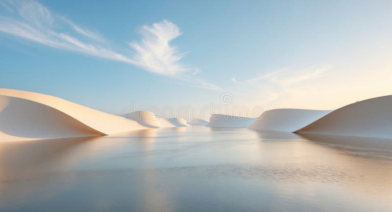 Stunning River Delta Showcases Its Beauty through a Mesmerizing Display ...