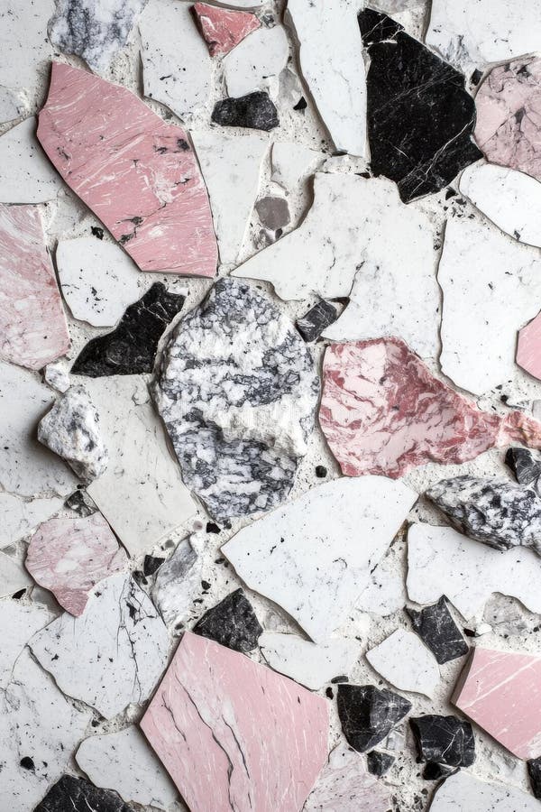 Stunning Rock, Captivating Terrazzo Stone Background with Rock-Solid ...