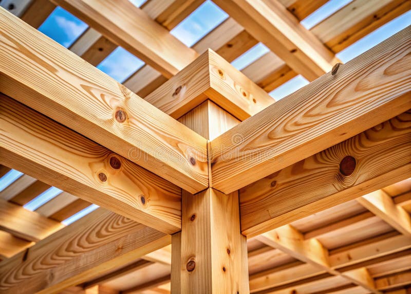 Stunning Rustic Wooden Rafters and Beams a Masterclass in Timber ...
