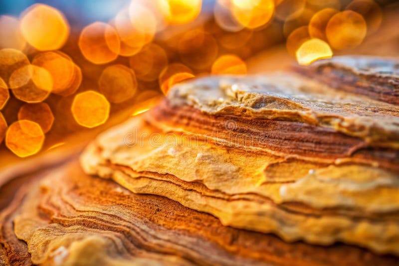 Stunning Sandstone Texture Background with Subtle Bokeh Effect a Warm ...