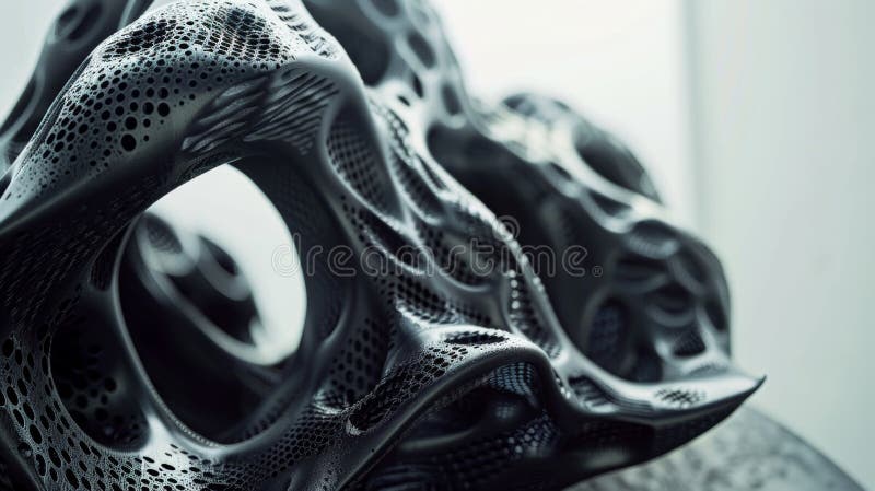 A Stunning Sculpture Made of Dark Carbonbased Materials that Absorb All ...