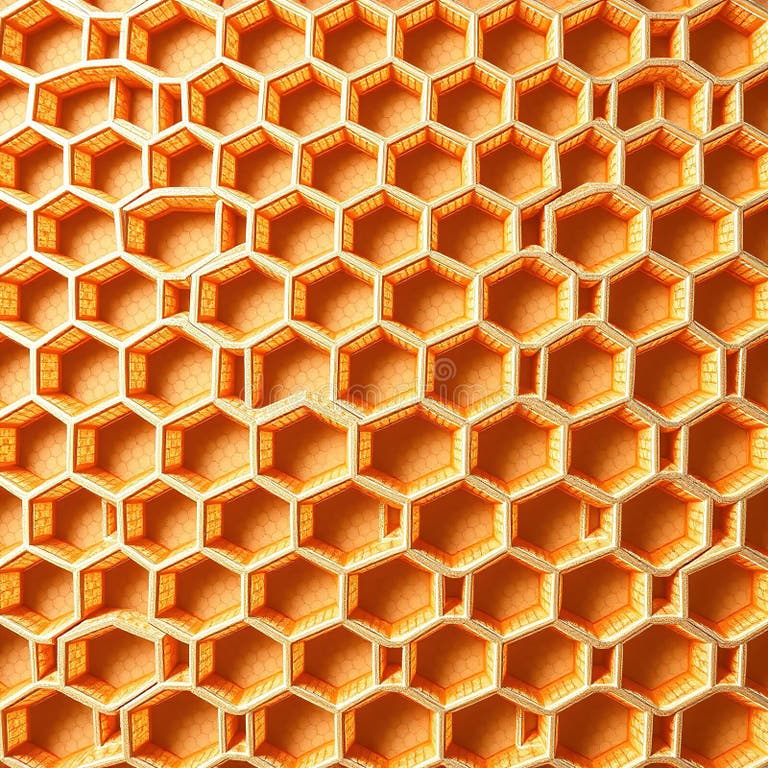 Stunning Seamless Geometric Honeycomb Grid Pattern a HighQuality ...